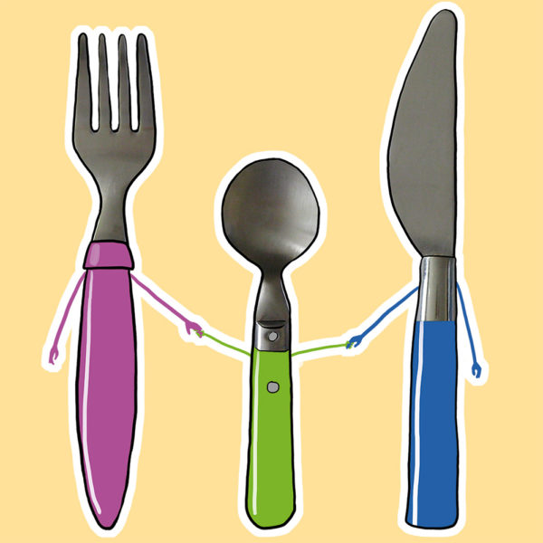 Famille de couverts - Isabelle Lagneau